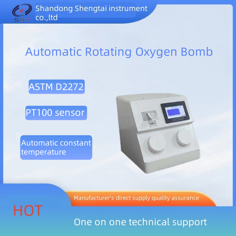 Rotary Oxygen Bomb Calorimeter Astmd RPVOT Rotating Pressure Vessel ...